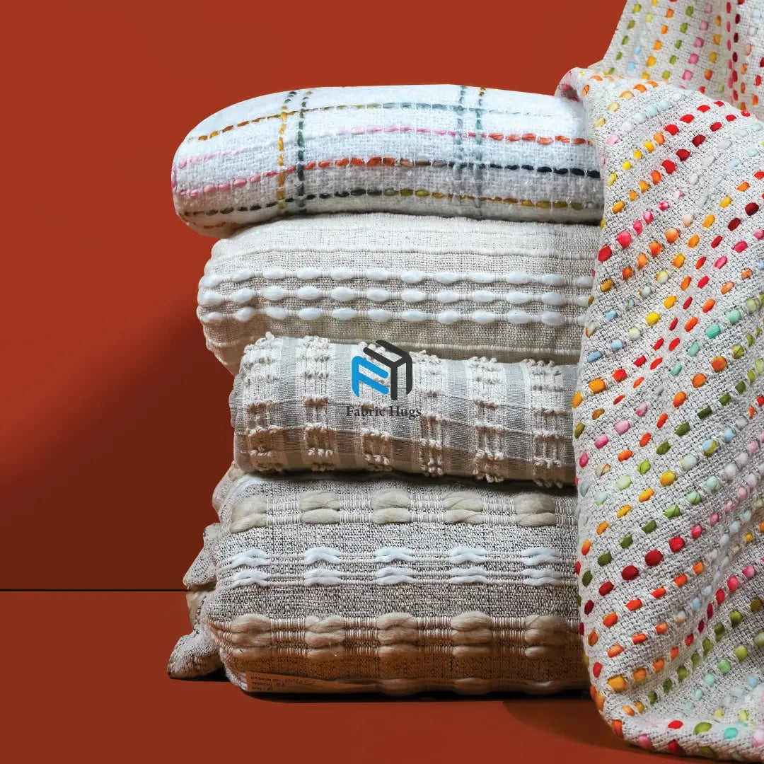 Handmade Jacquard - Fabric Hugs