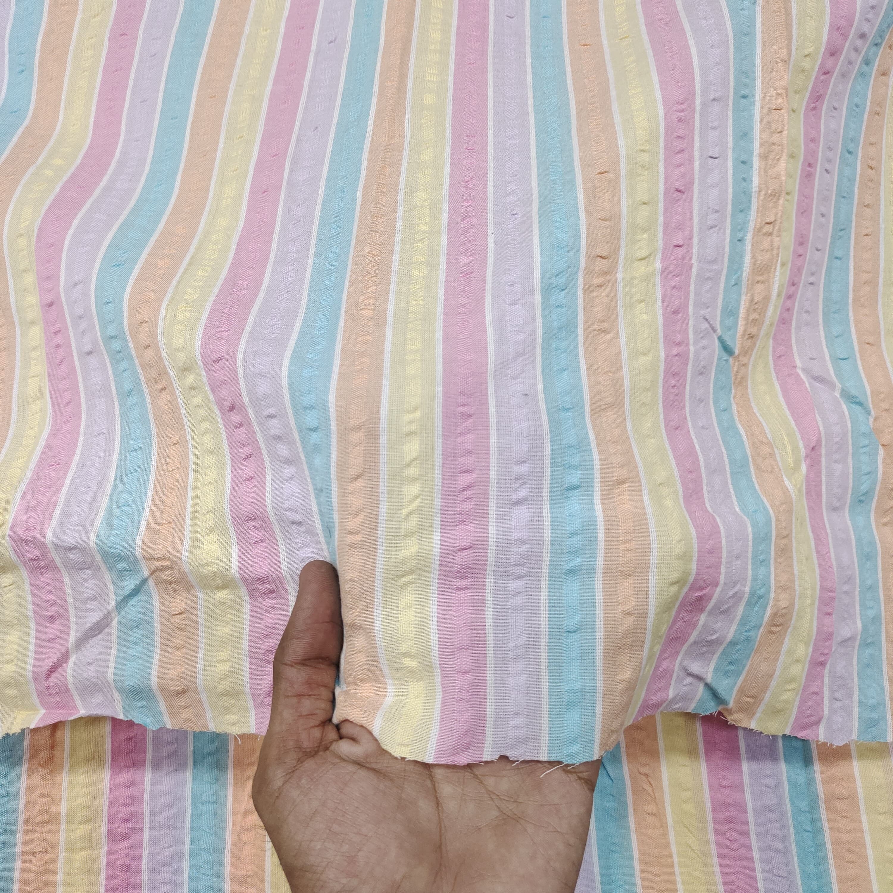 Seersucker Fabric SS011 - Fabric Hugs